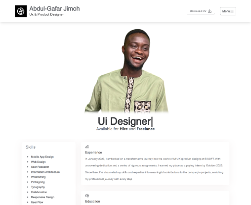 Oluwaseun Sodeeq Portfolio