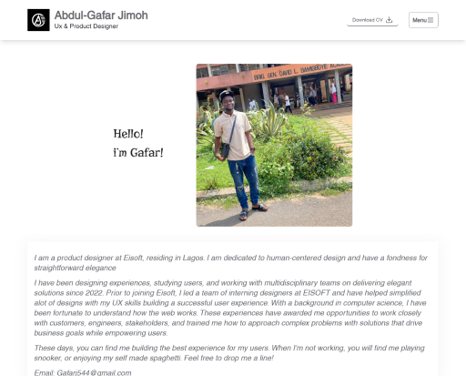 Oluwaseun Sodeeq Portfolio